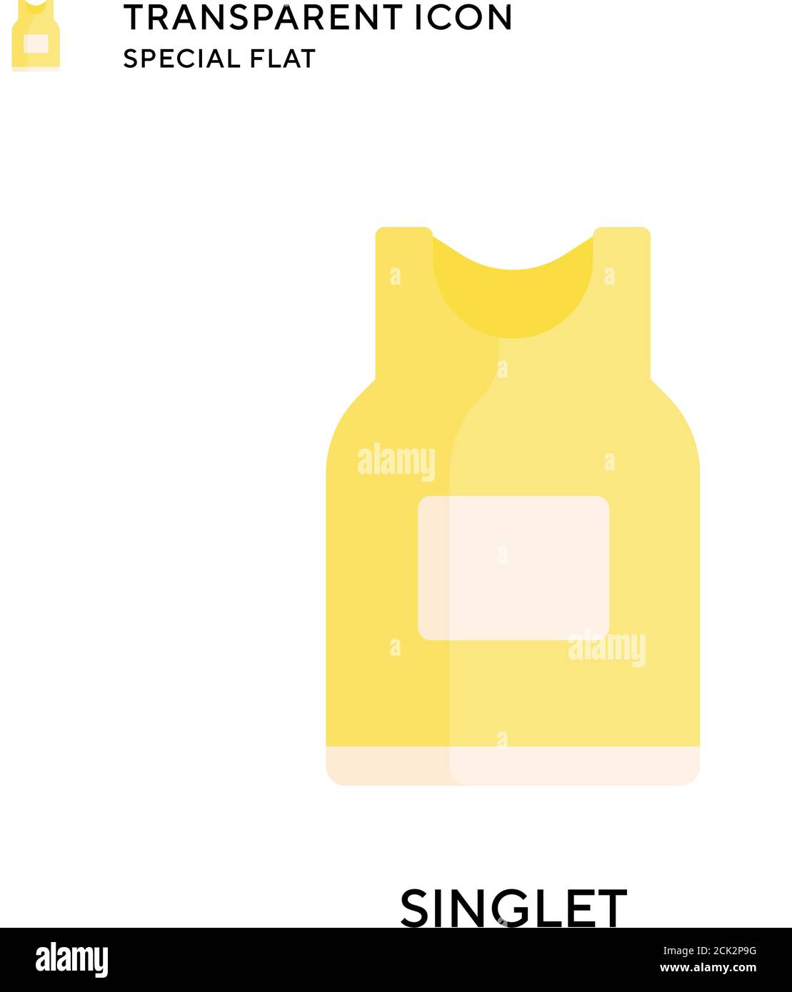 Singlet vector icon. Flat style illustration. EPS 10 vector Stock ... Singlet vector icon. Flat style illustration. EPS 10 vector Stock ...