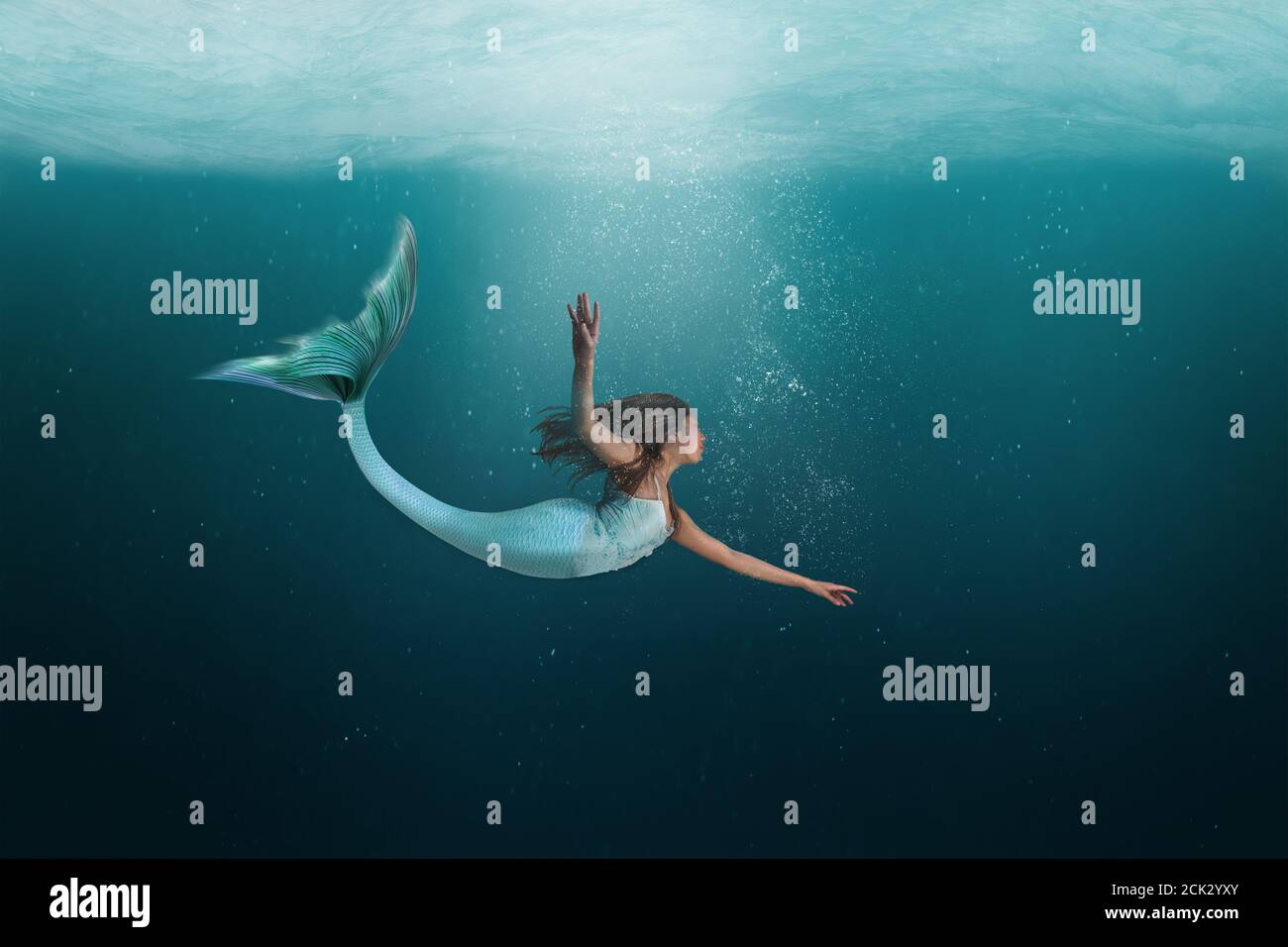 Deep sea mermaid hi-res stock photography and images - Alamy