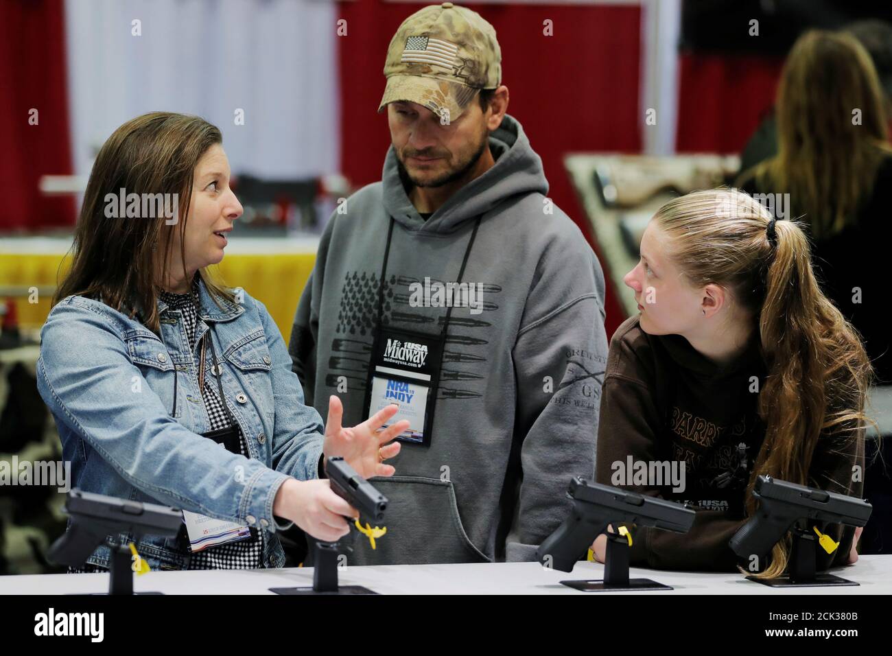 Glock booth hi-res stock photography and images - Alamy