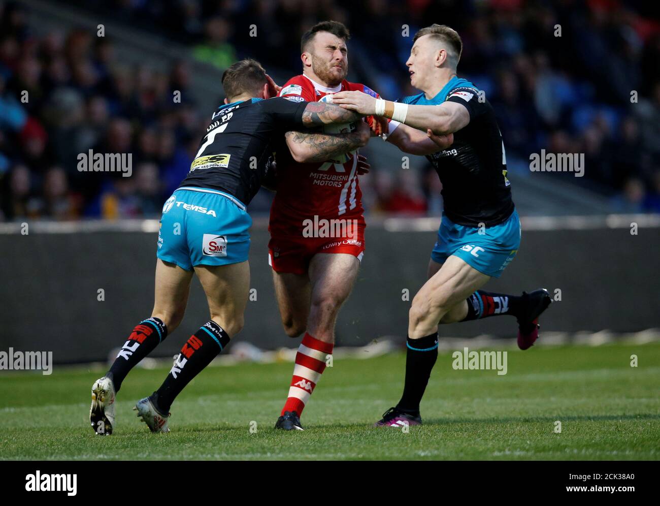 Salford red devils jake bibby hi-res stock photography and images - Alamy