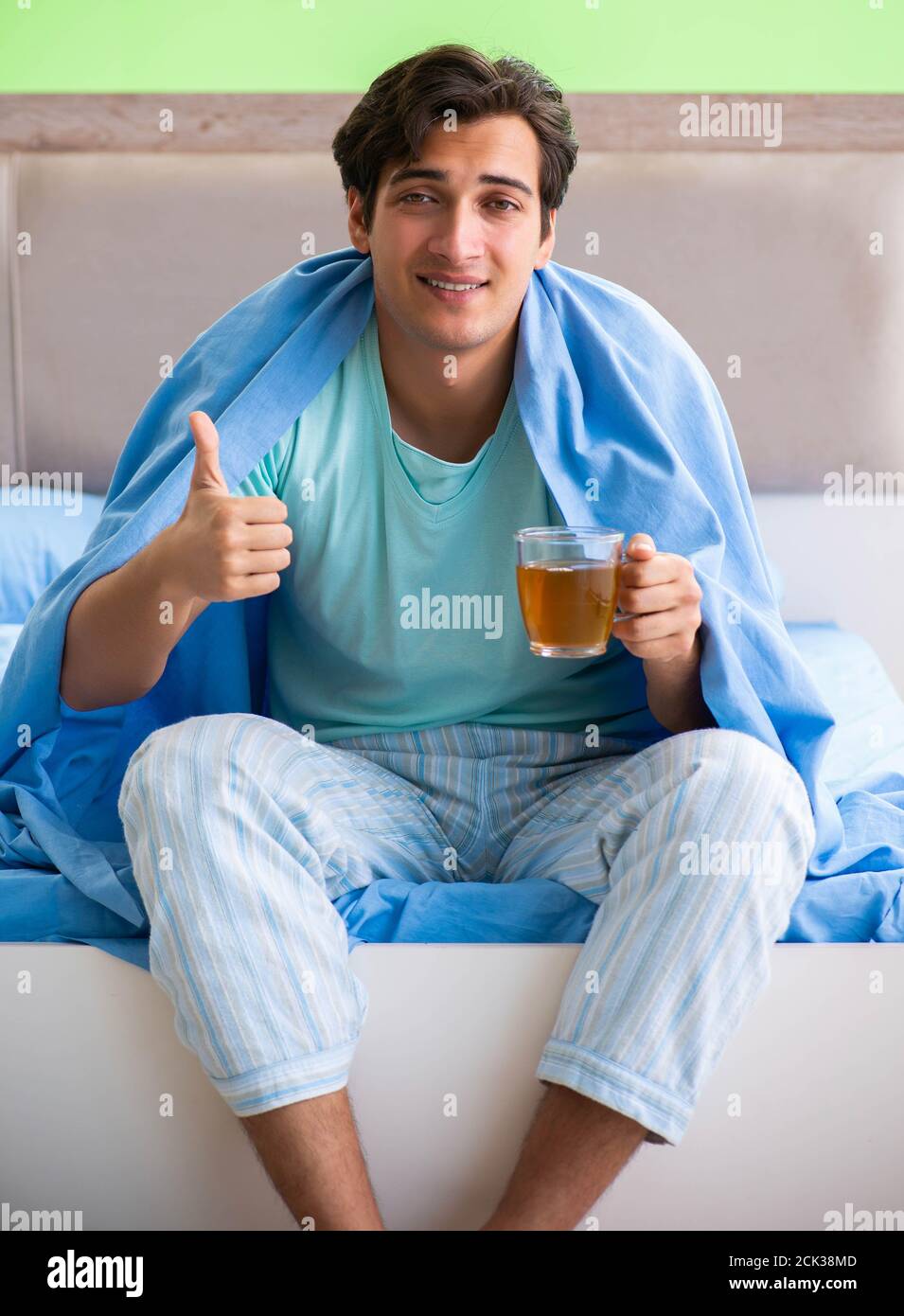The man suffering from sleeping disorder and insomnia Stock Photo - Alamy