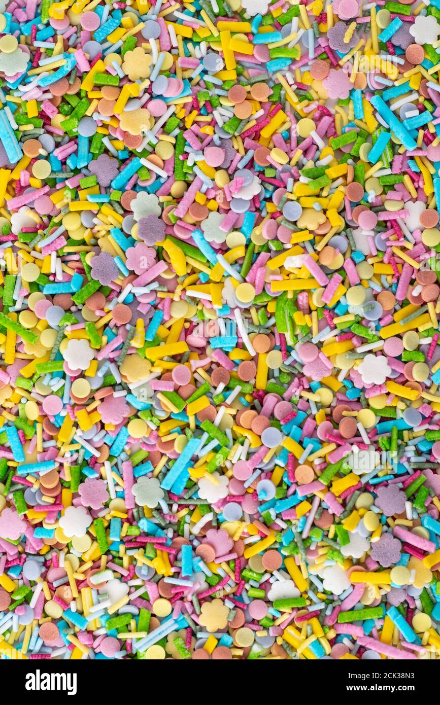 Closeup shot of various sugar sprinkles Stock Photo - Alamy