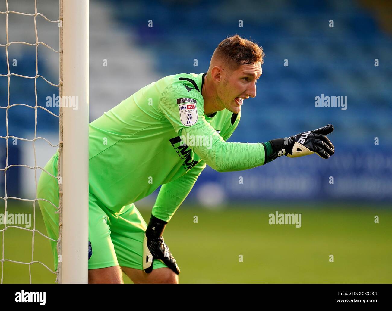 Gillingham's goalkeeper Jack Bonham during the Carabao Cup match at ...