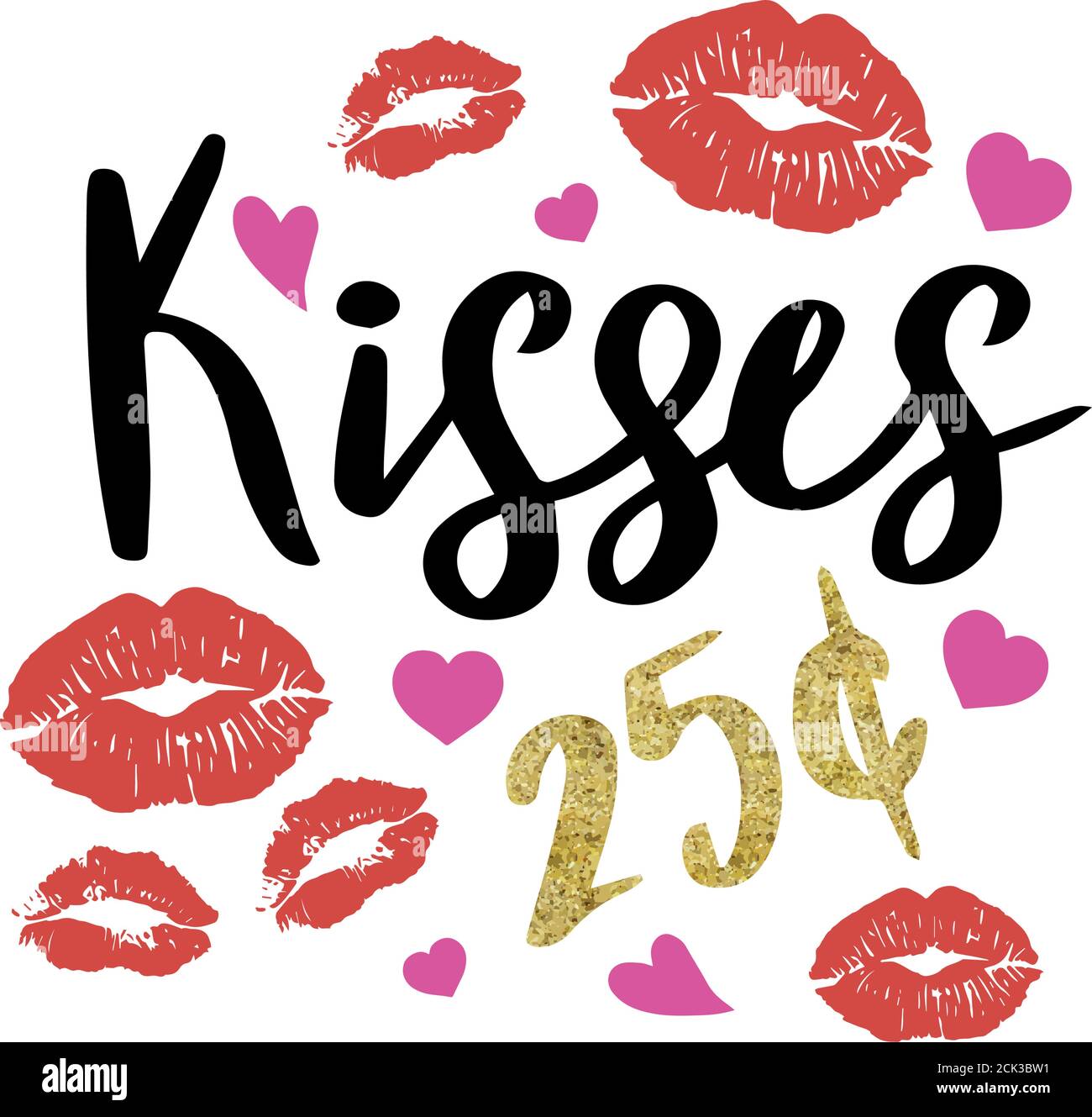 Red Lips Kiss Clipart