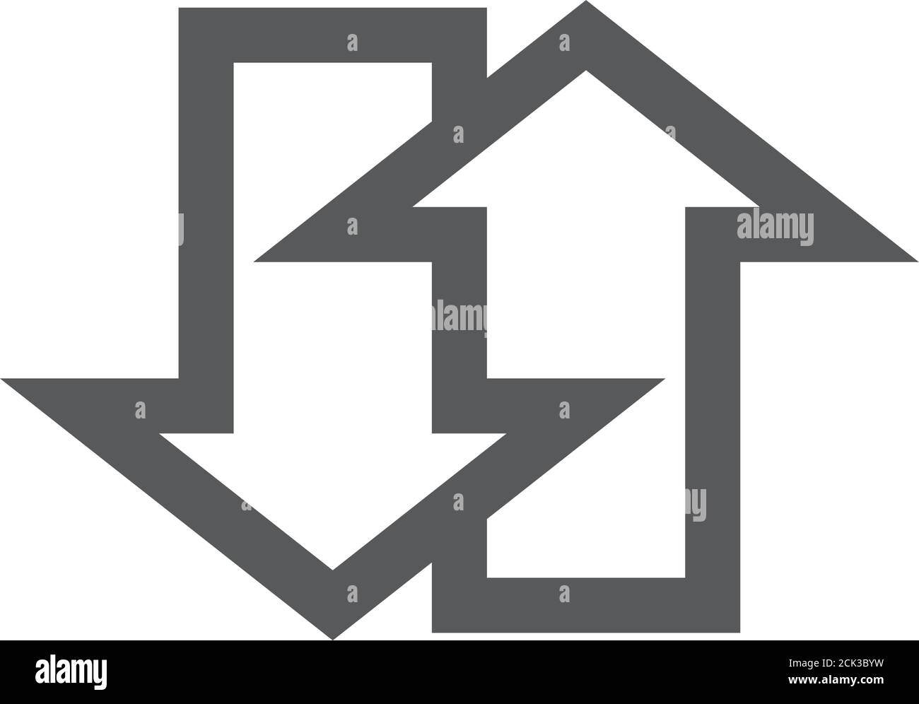 Thick arrows vector vectors hi-res stock photography and images - Alamy