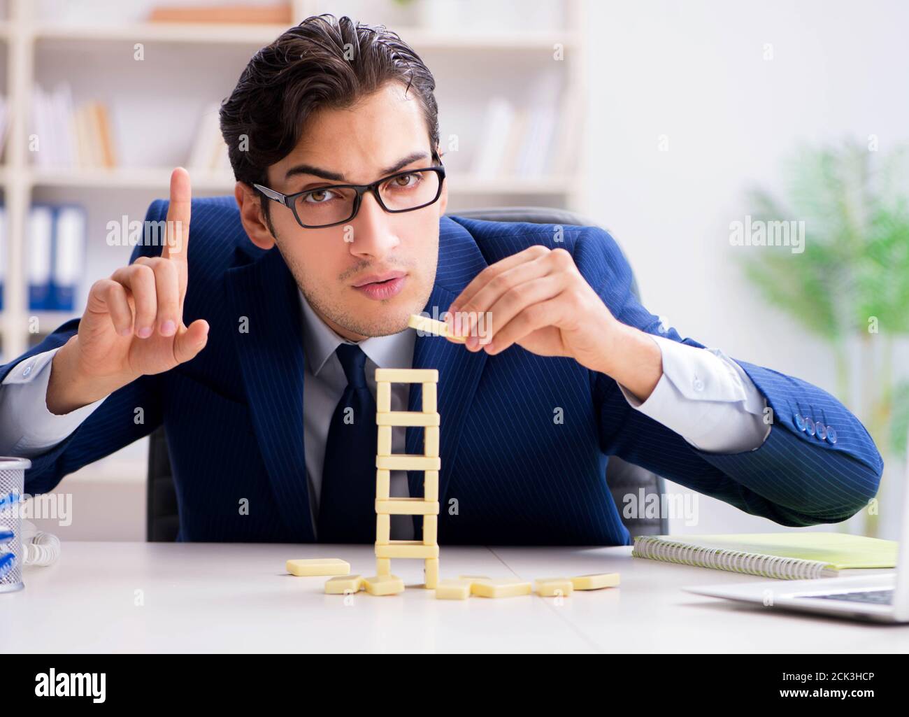 Toppling tower hi-res stock photography and images - Alamy