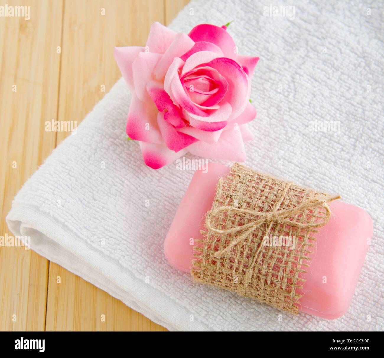 The healthy lifestyle concept with aromatic soaps Stock Photo - Alamy