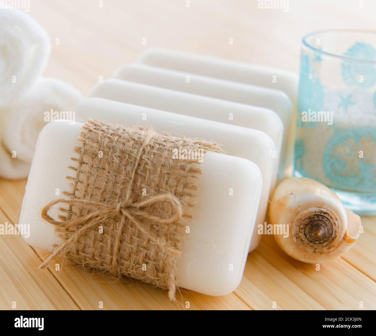 The healthy lifestyle concept with aromatic soaps Stock Photo - Alamy