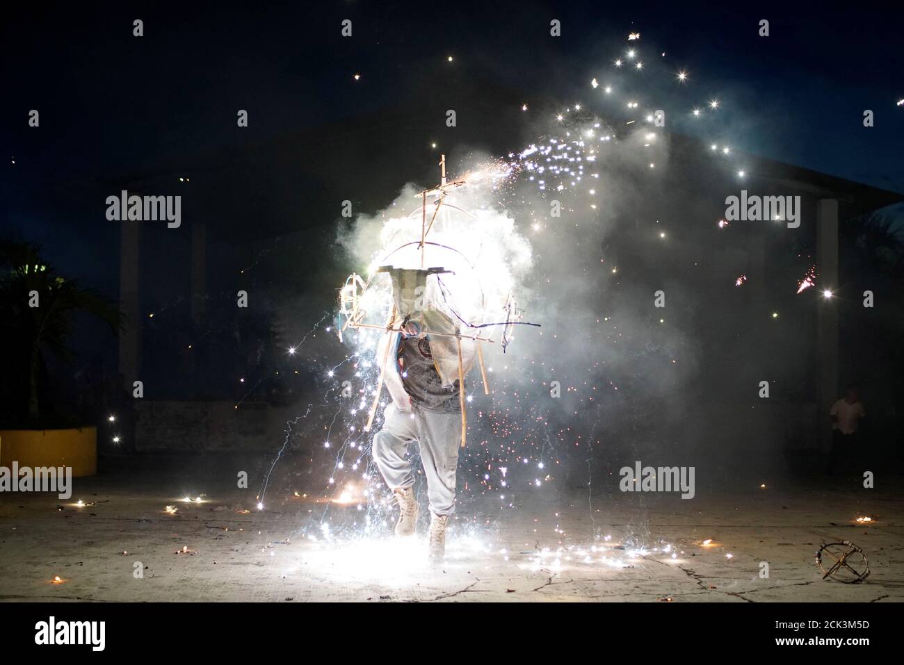 Mexico fireworks bull hi-res stock photography and images - Alamy