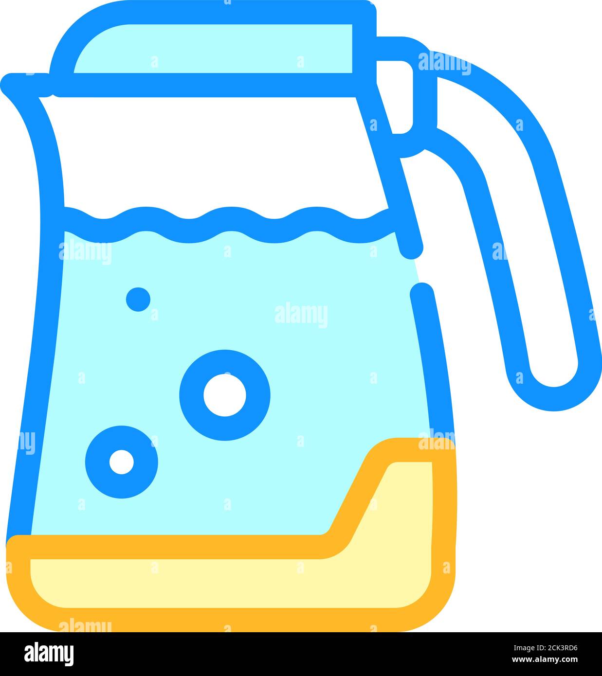 electric kettle color icon vector symbol illustration Stock Vector ...