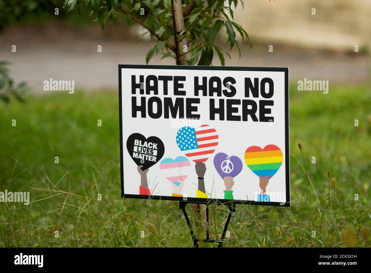 Pride flag black lives hi-res stock photography and images - Alamy