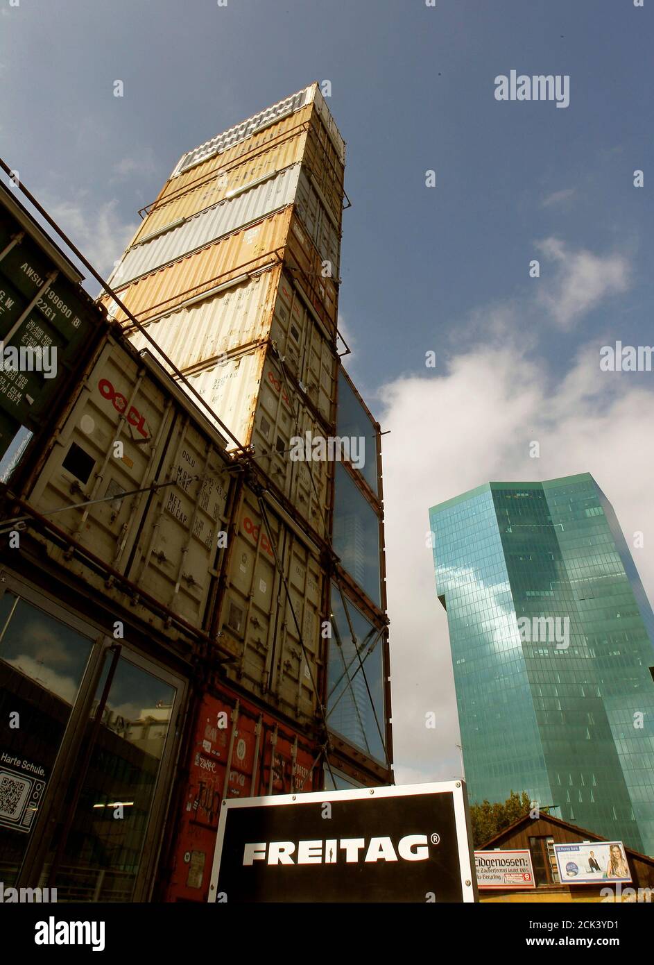 Freitag flagship store zurich hi-res stock photography and images - Alamy