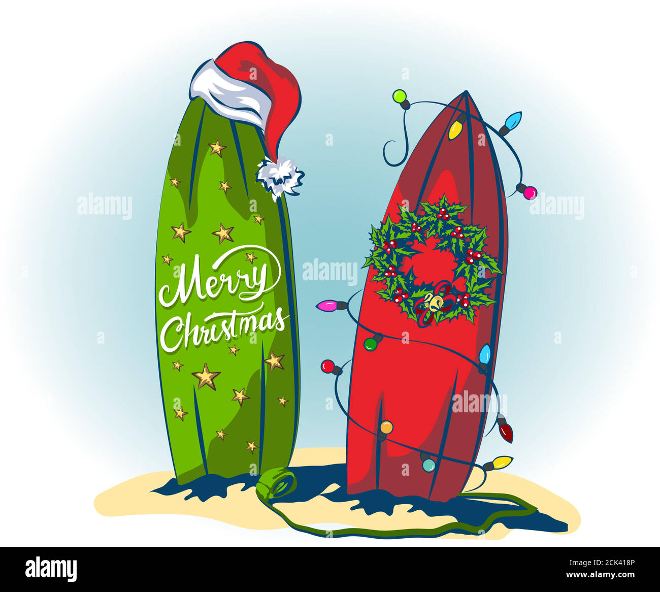 decar surfboards for christmas and new year, decarings from light ...