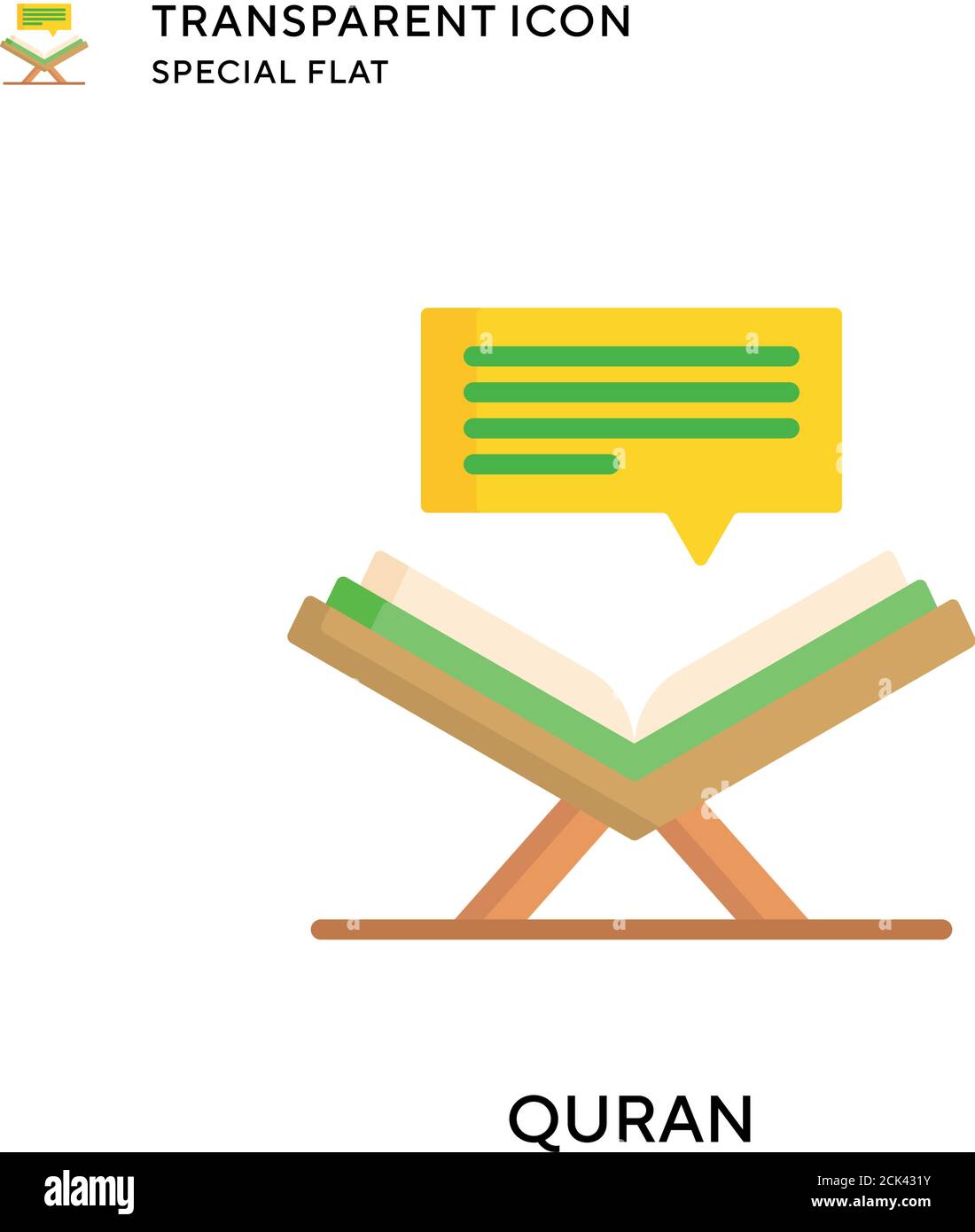 Reading quran icon vector vectors hi-res stock photography and images ...