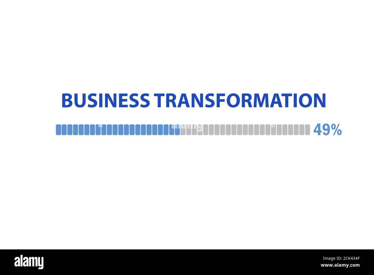 Concept of the corporate business transformation Stock Photo - Alamy