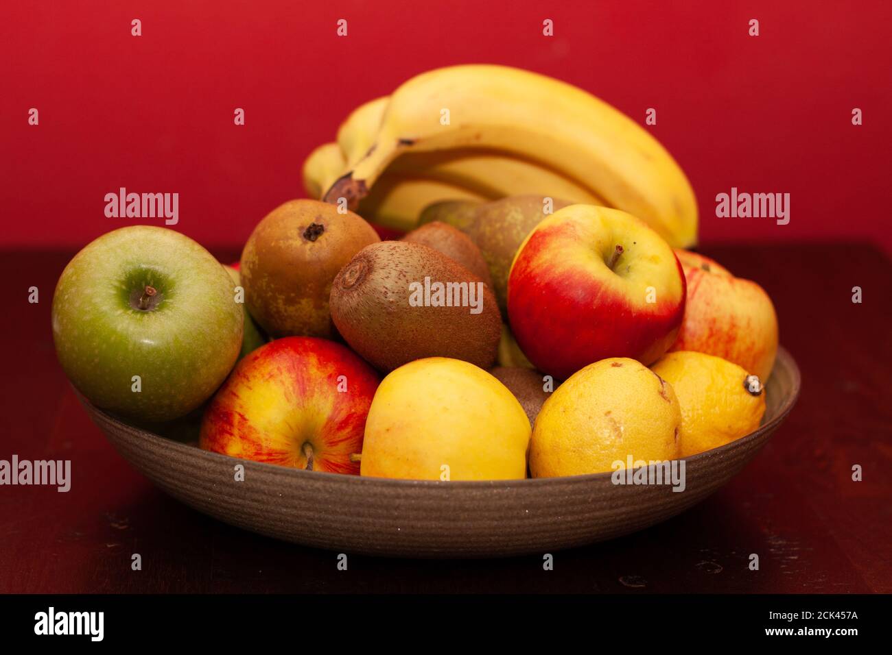 Wooden table variety food hi-res stock photography and images - Alamy