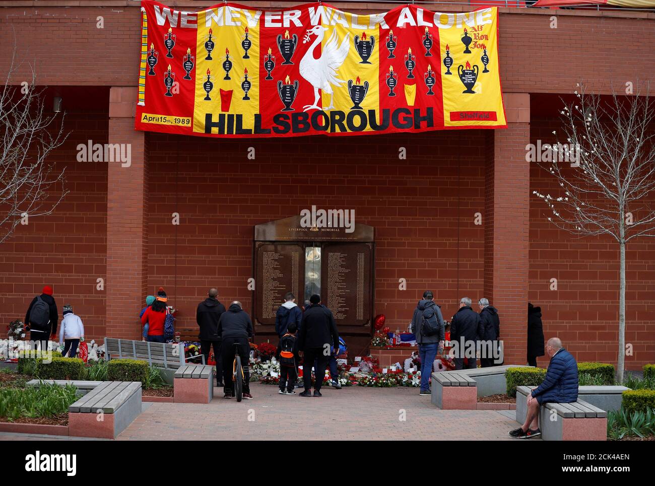 Anfield anniversary hi-res stock photography and images - Alamy
