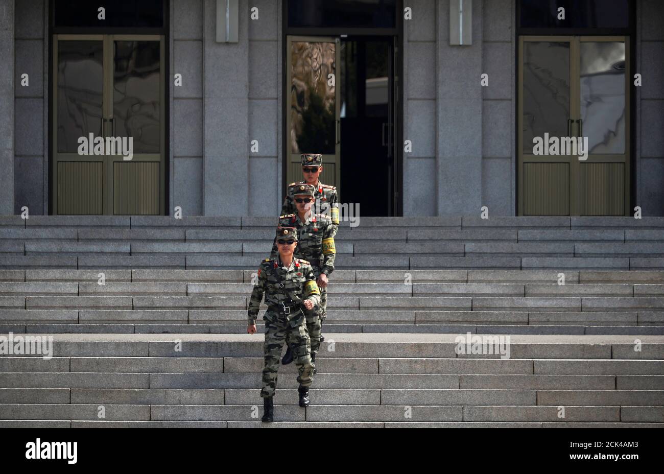 Korea Dmz Soldiers Patrol High Resolution Stock Photography and Images ...