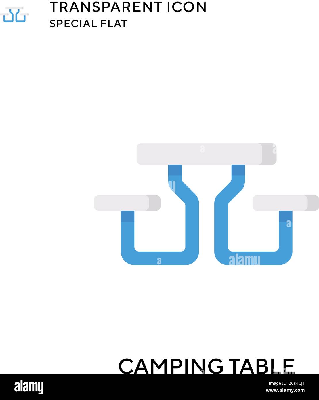 Empty campsite Stock Vector Images - Alamy