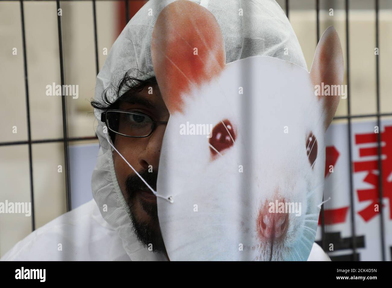 Peta animal testing hi-res stock photography and images - Alamy