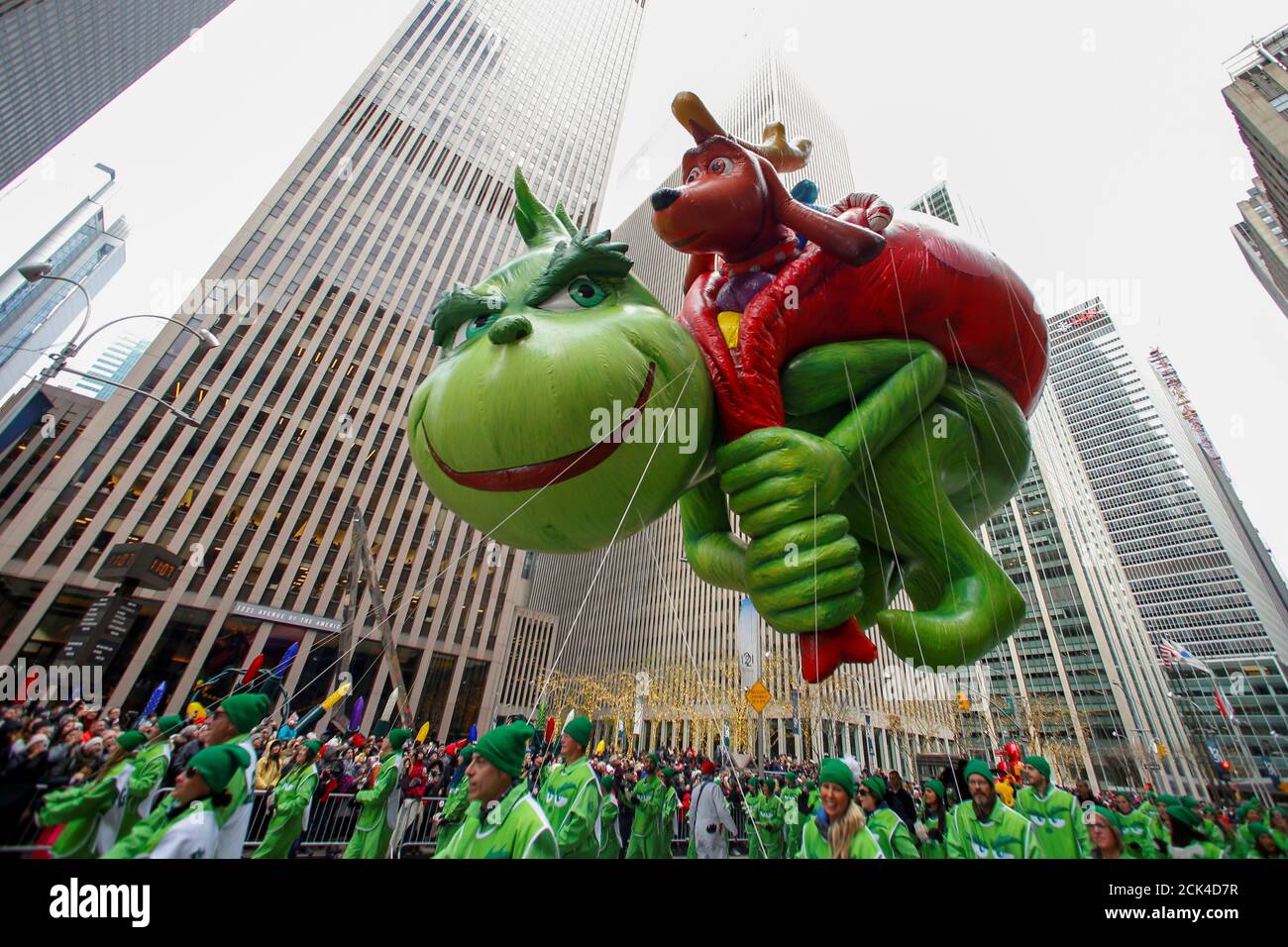 The grinch is in the parade hi-res stock photography and images - Alamy