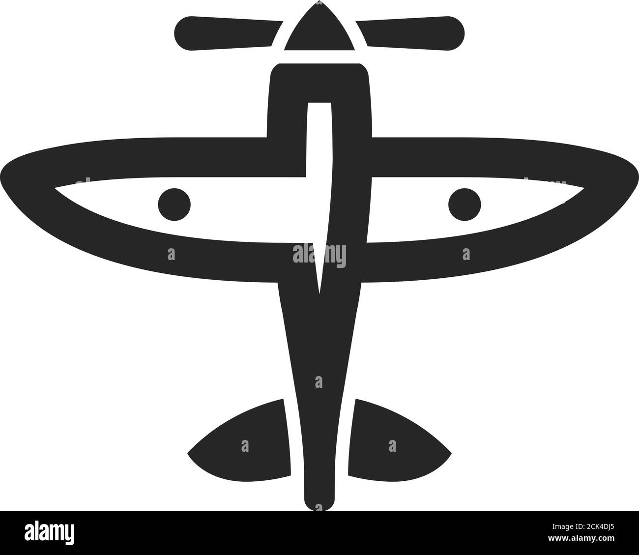 World War icon in thick outline style. Black and white monochrome ...