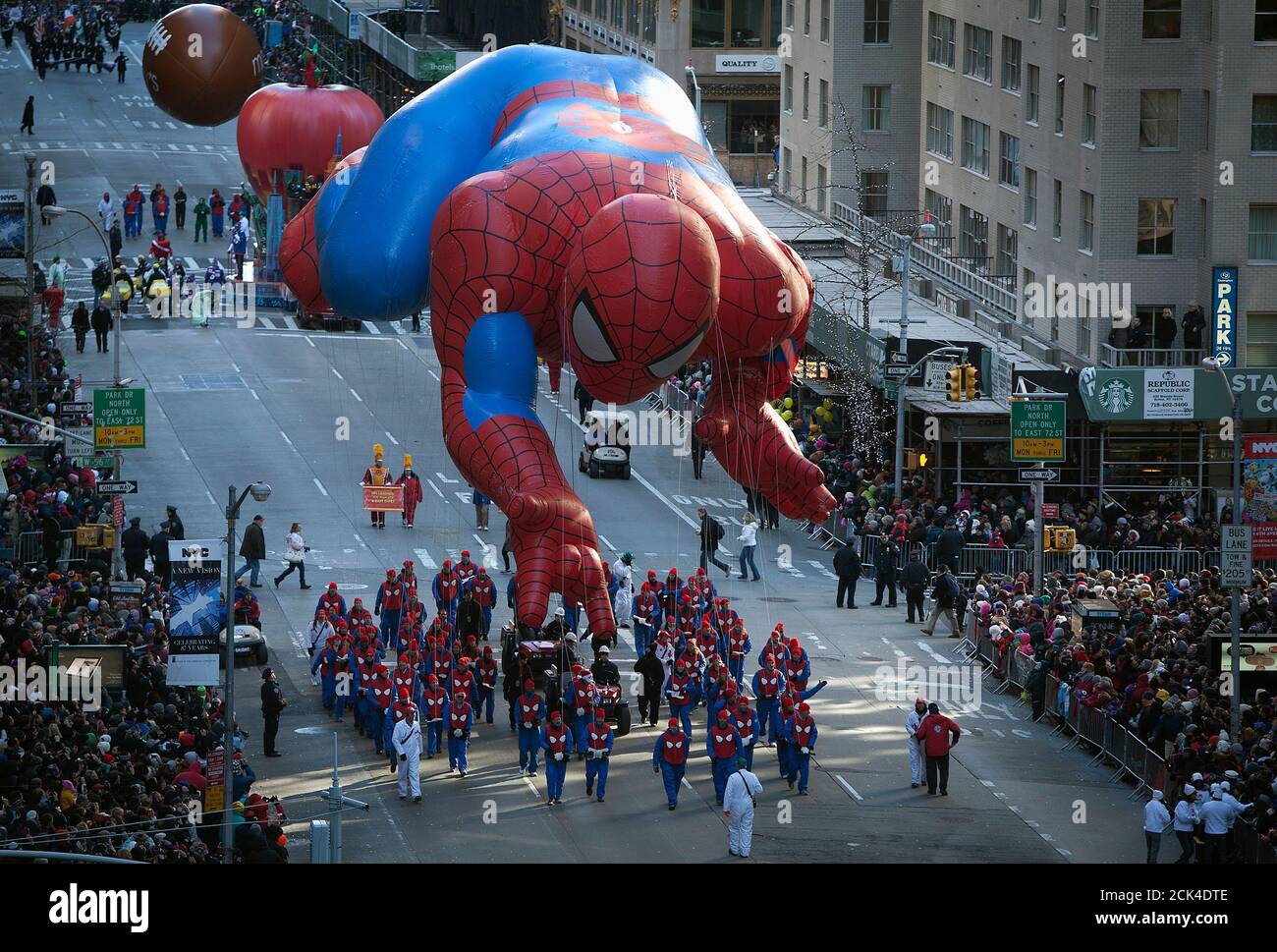 Spiderman balloon, macy's hi-res stock photography and images - Alamy