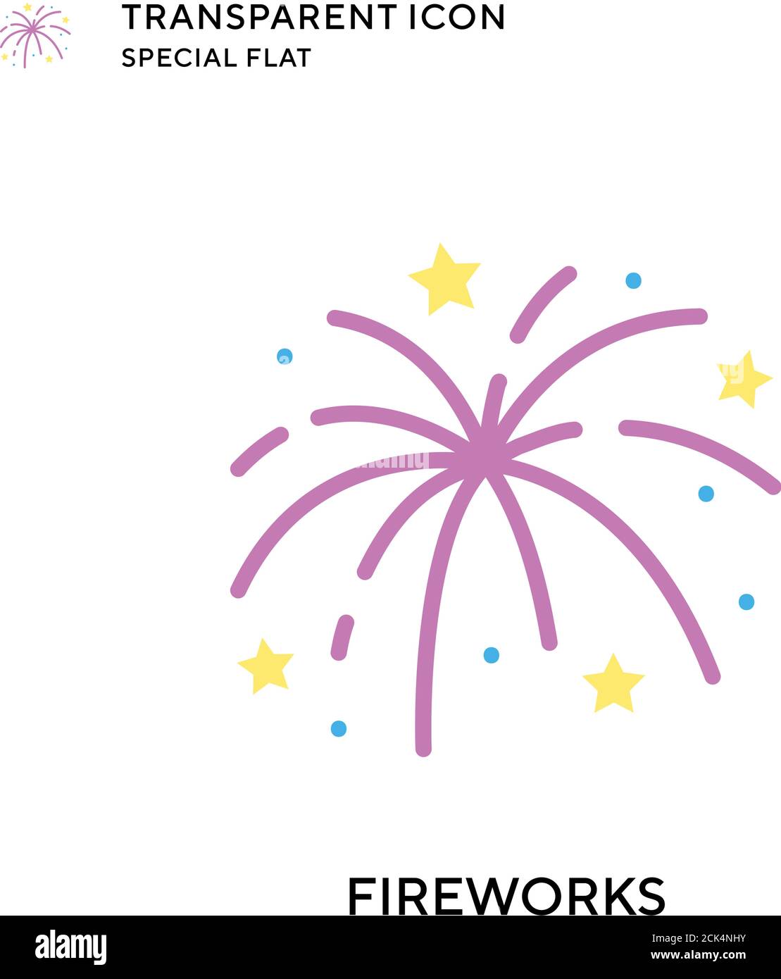 Fireworks burst display show Cut Out Stock Images & Pictures - Alamy