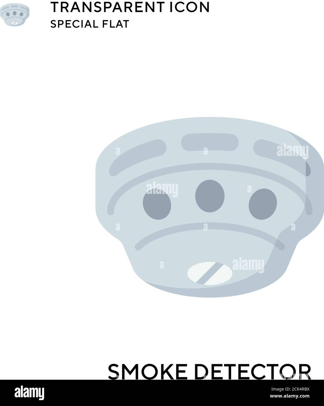 Installing smoke detector Stock Vector Images - Alamy