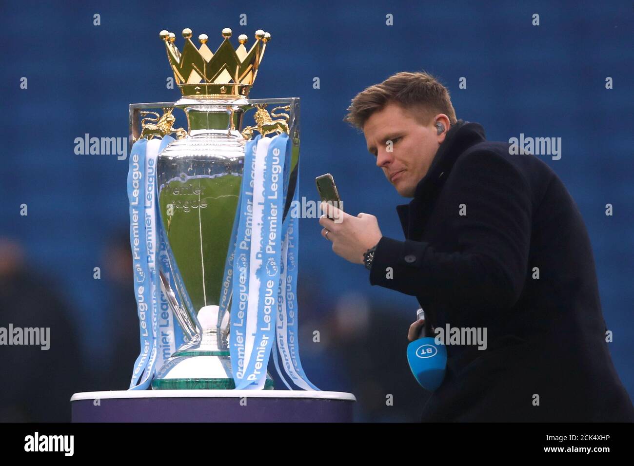 Premier league trophy display hi-res stock photography and images - Alamy