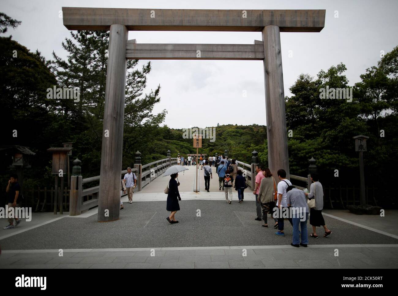 Ise shrine torii hi-res stock photography and images - Alamy