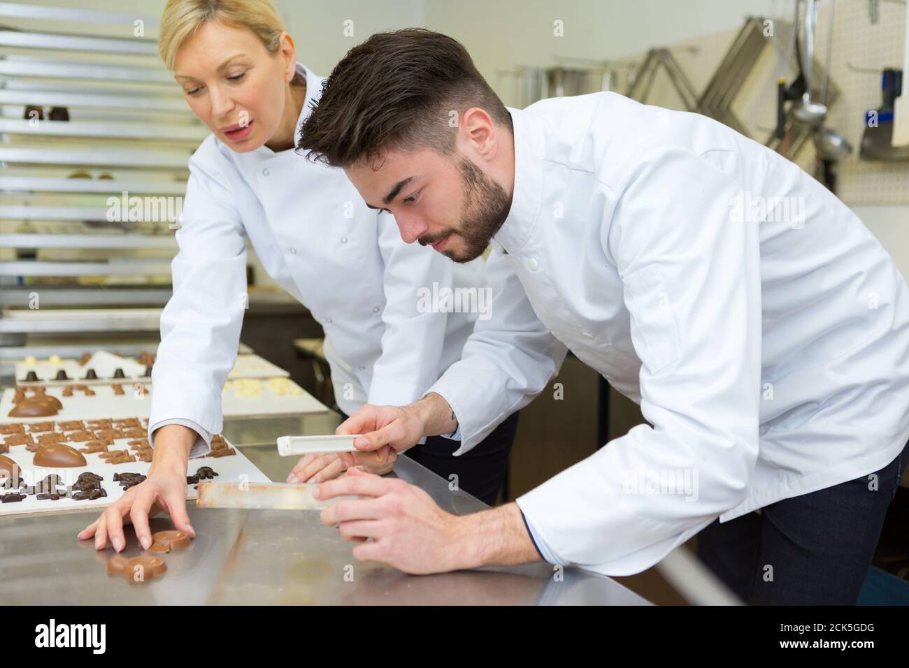 Hand chocolate bar melted hi-res stock photography and images - Alamy