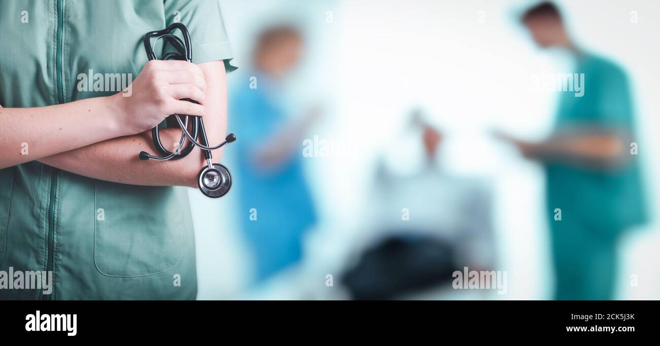 Medical Patient Healthcare and Doctor Occupation Concept, Medicine ...