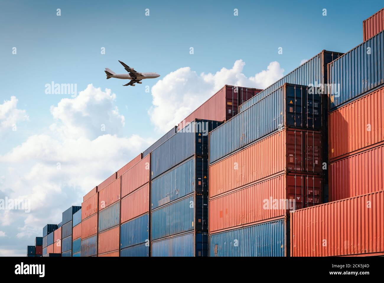 Container Cargo Port Ship Yard Storage Handling of Logistic ...