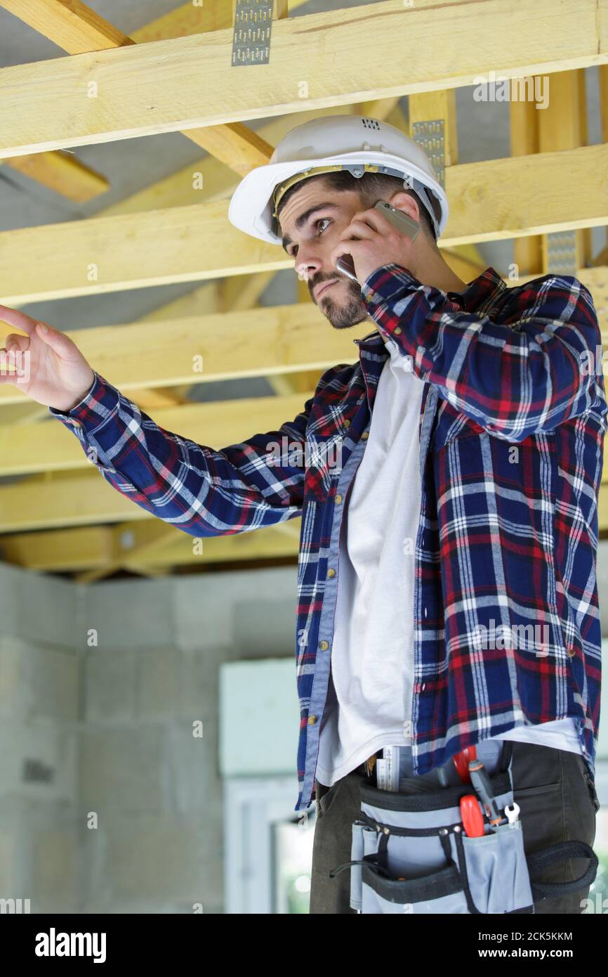 Artisan handyman phone hi-res stock photography and images - Alamy