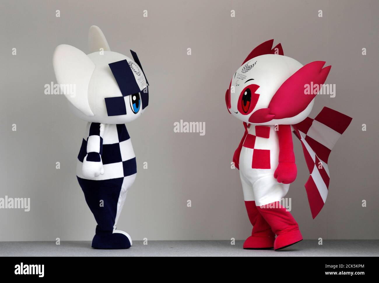 Tokyo olympic 2020 mascot miraitowa and someity hi-res stock ...