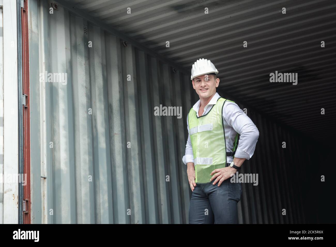 Container Logistics Shipping Management of Transportation Industry ...