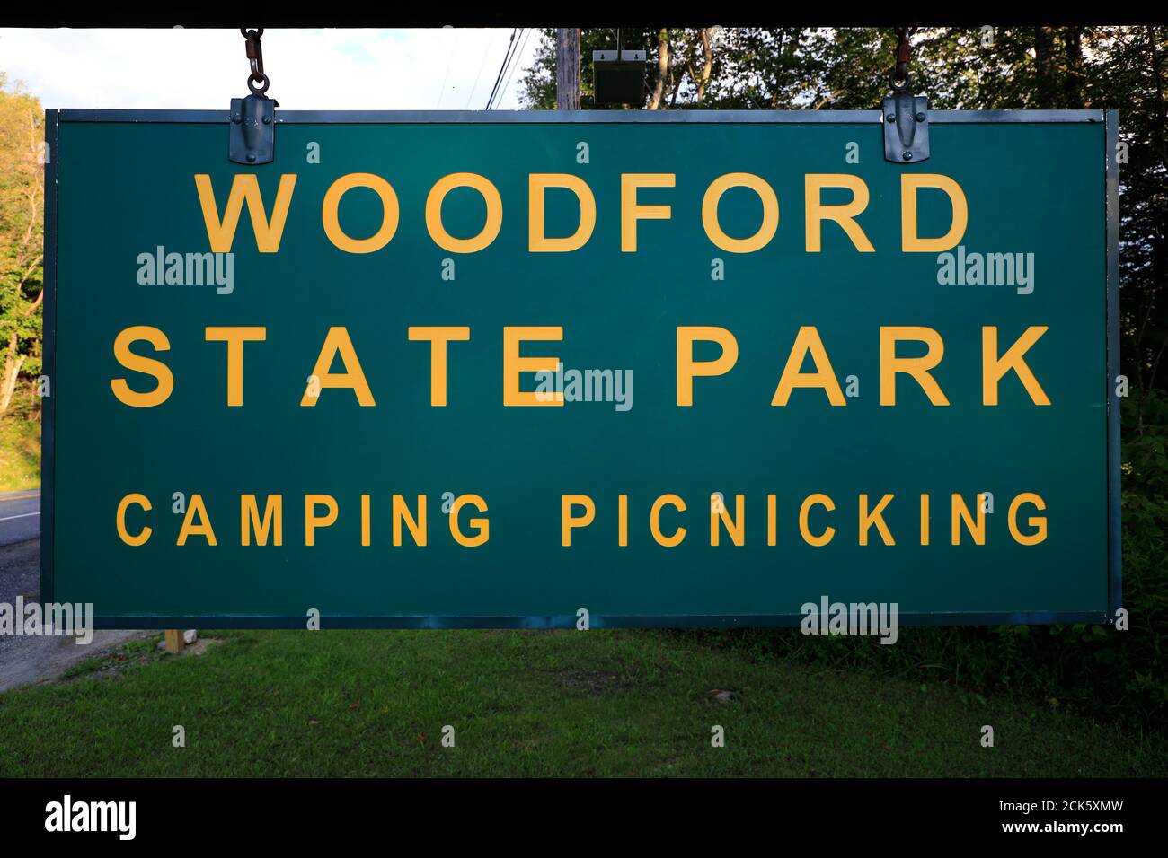 State park signage hi-res stock photography and images - Alamy