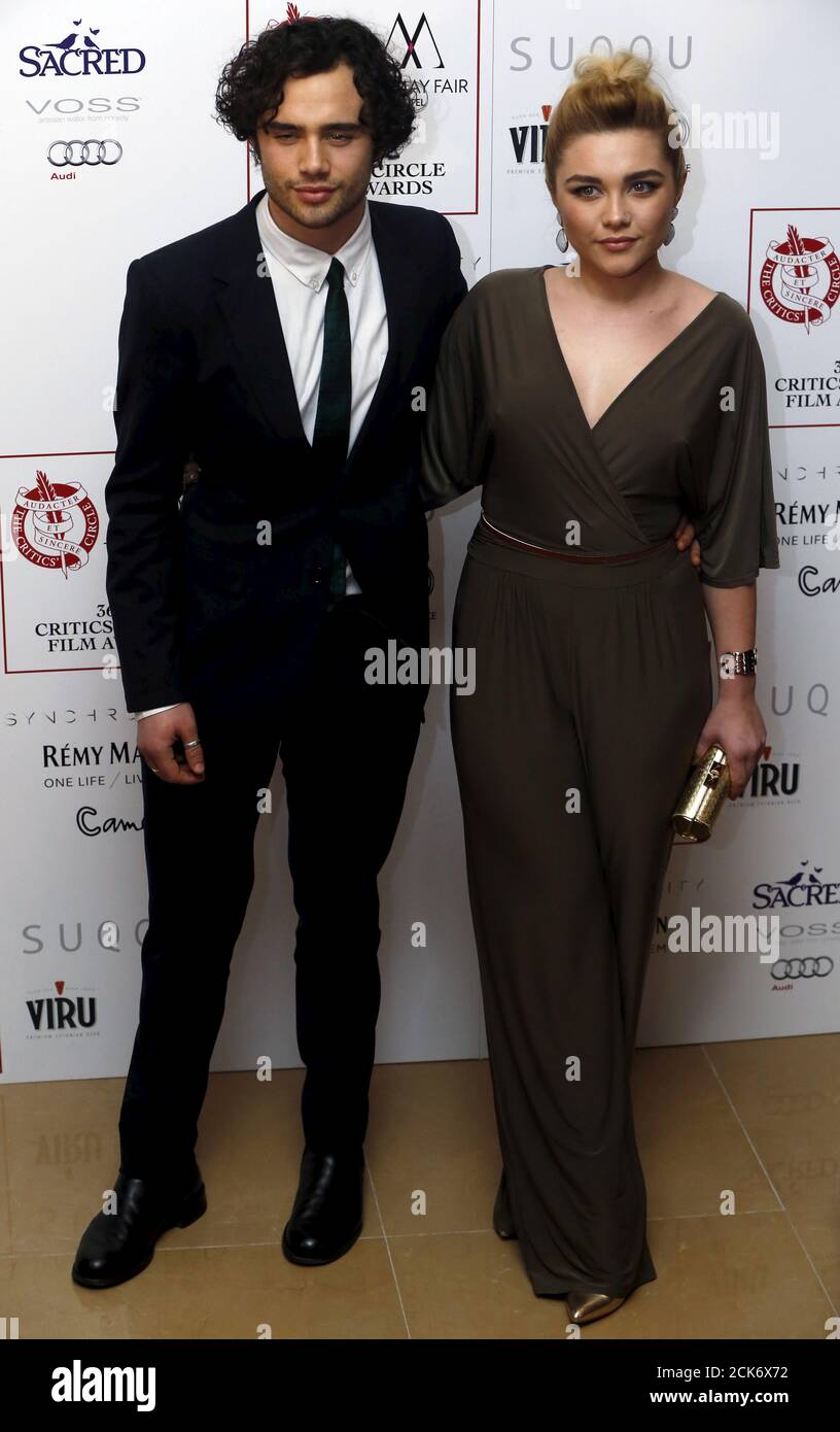 Toby sebastian and florence pugh hi-res stock photography and images ...