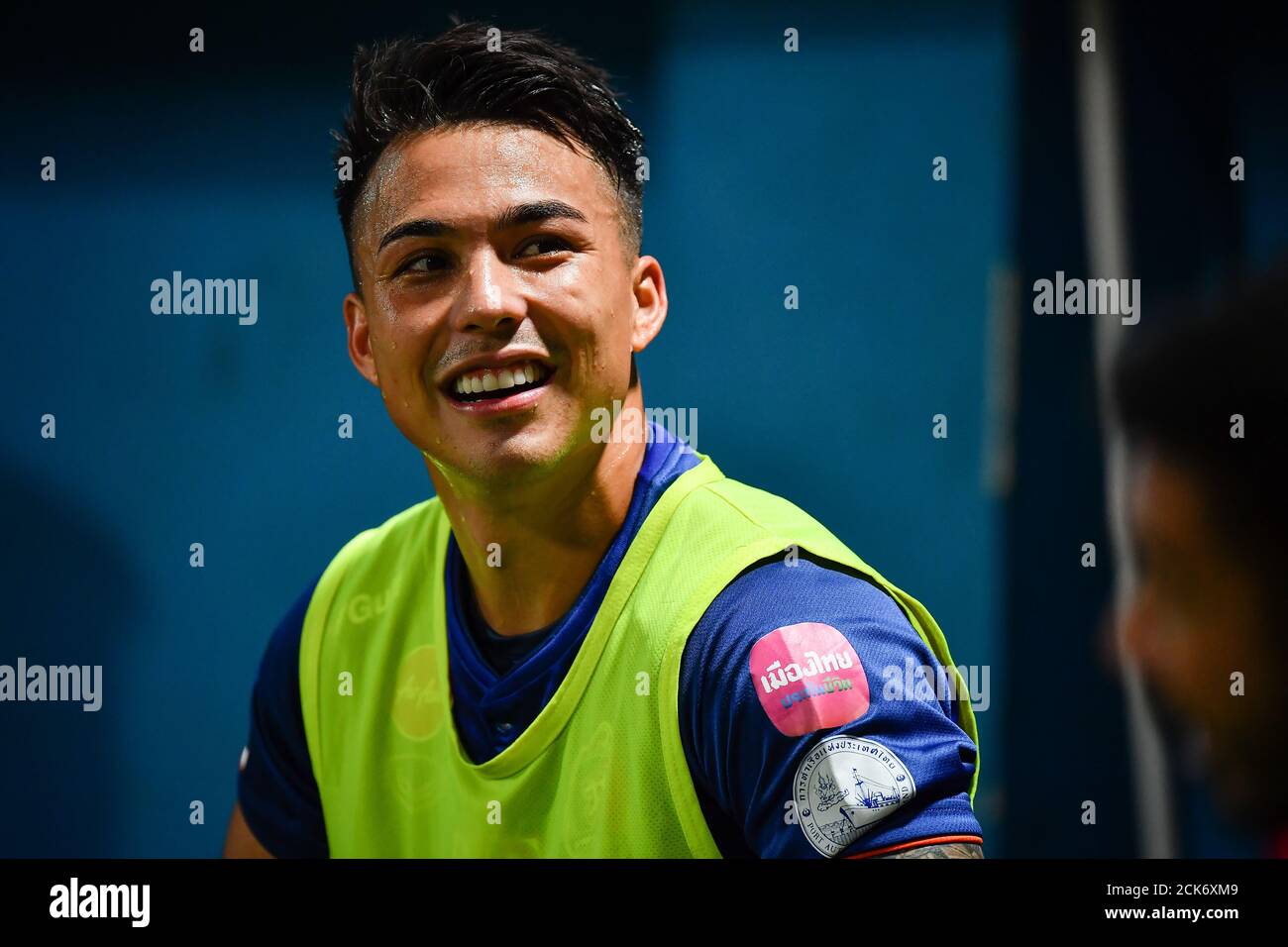 Bangkok, Thailand. 13th Sep, 2020. Charyl Chappuis of Port FC during ...