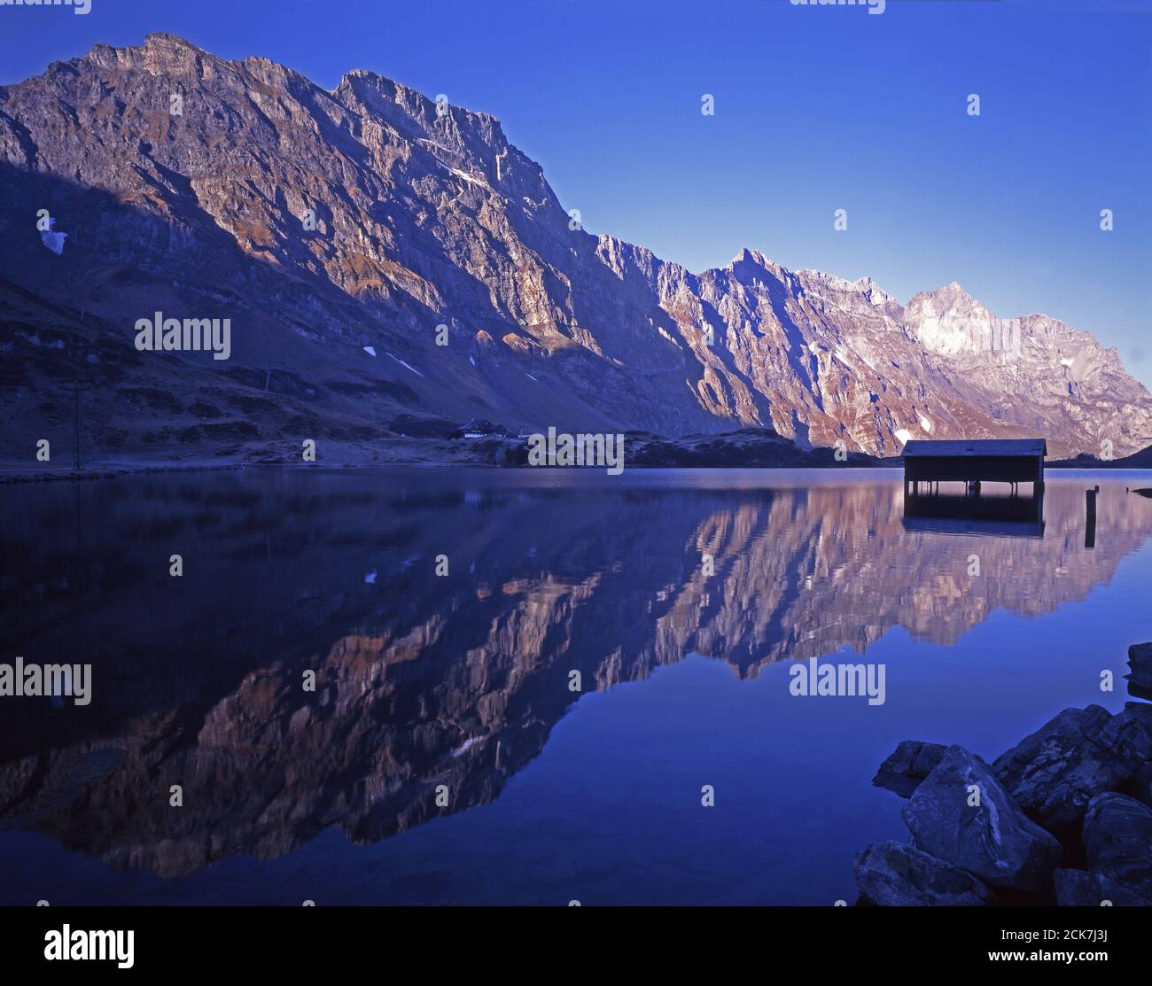 Trub lake Switzerland Stock Photo - Alamy
