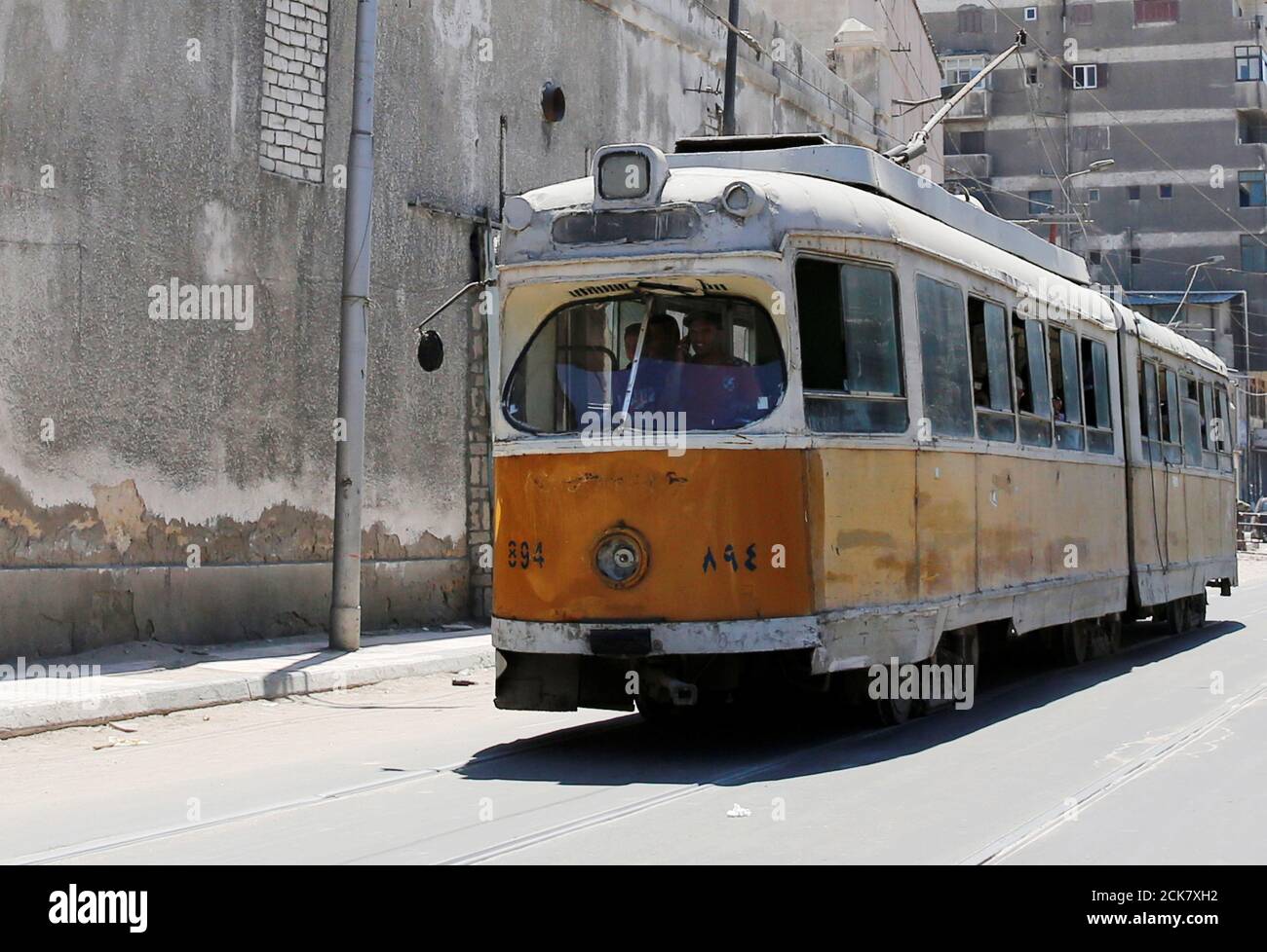 The old tram in alexandria hi-res stock photography and images - Alamy