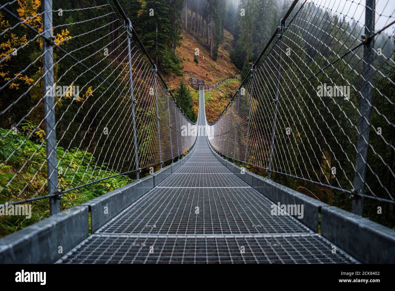 Footbridge river alps italy hi-res stock photography and images - Alamy