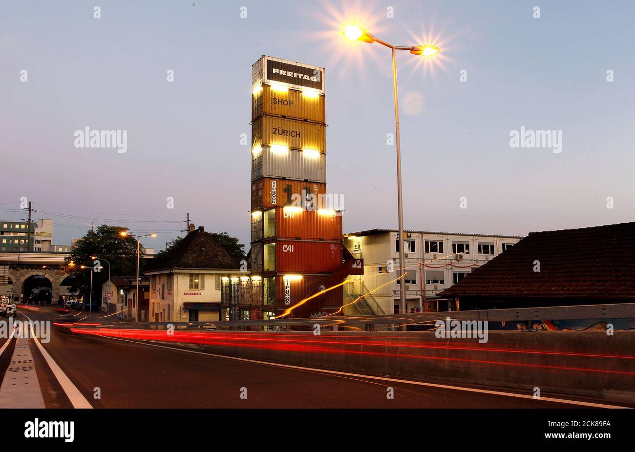 Freitag flagship store zurich hi-res stock photography and images - Alamy