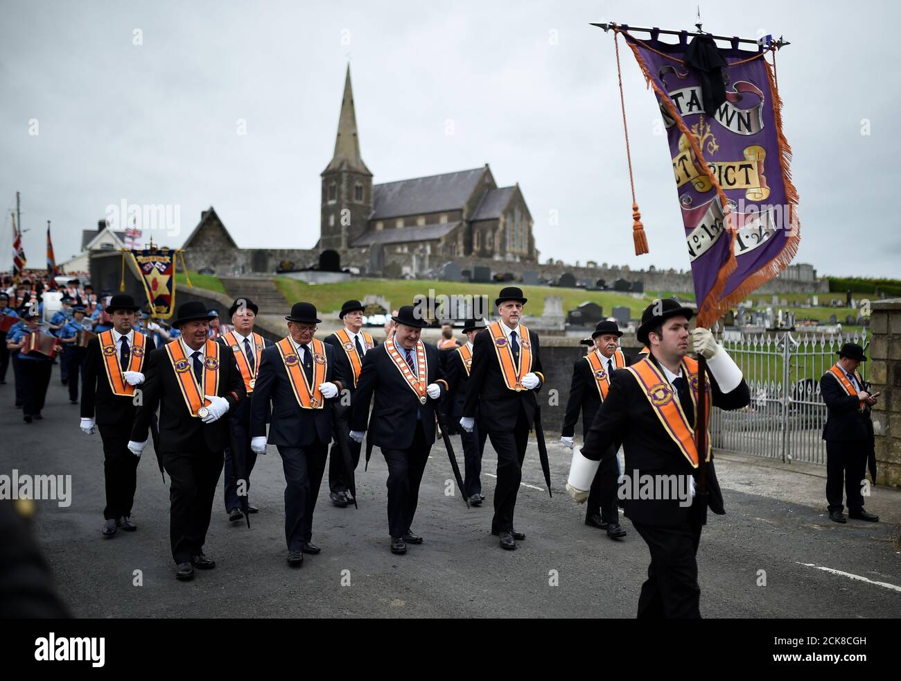 Drumcree orange hi-res stock photography and images - Alamy