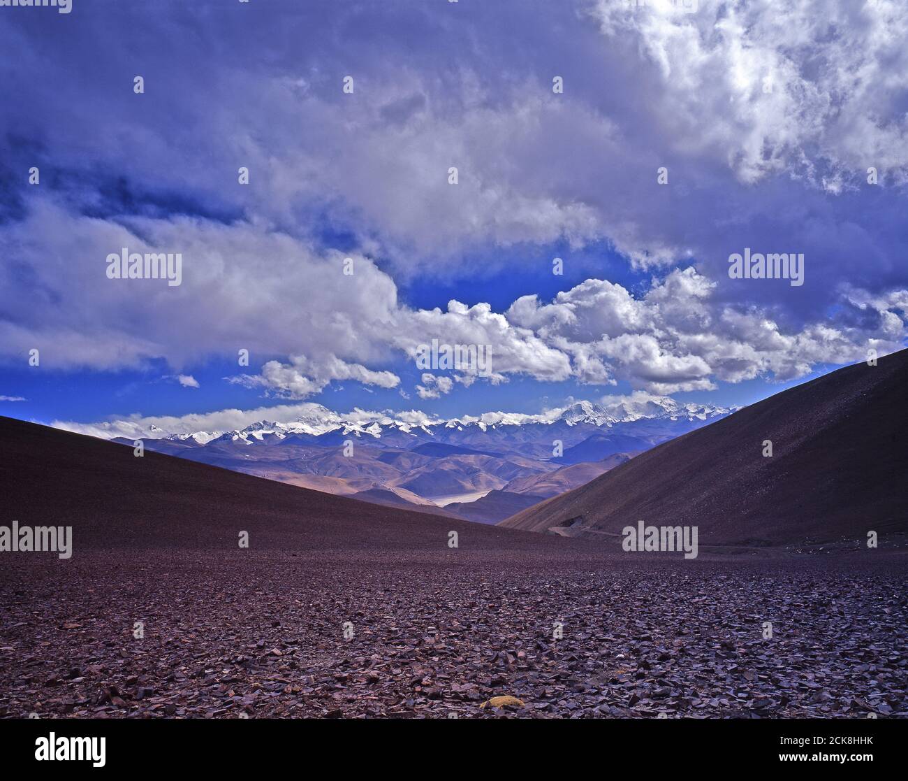 Tibet Gawula Pass Stock Photo - Alamy