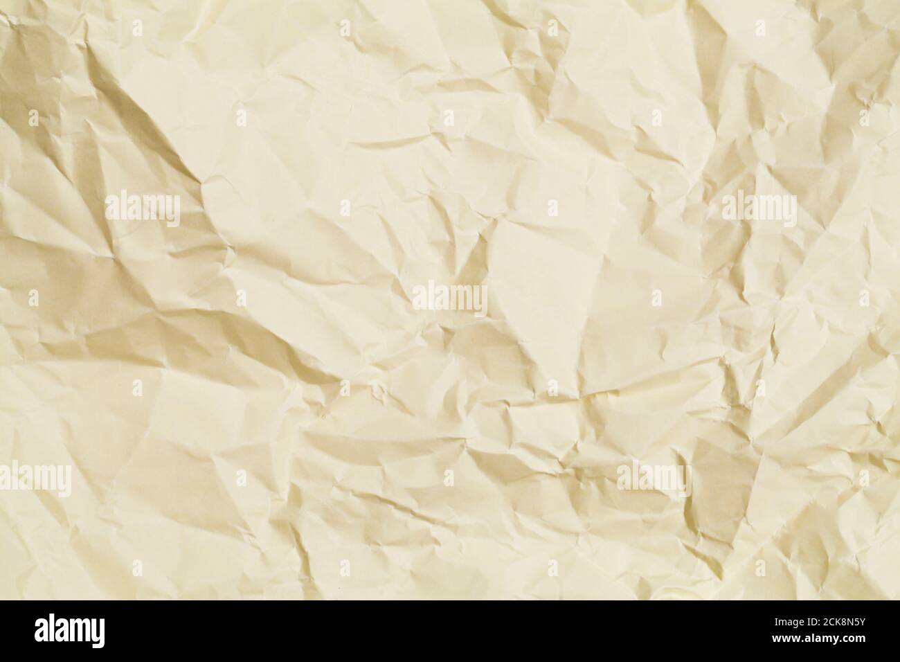 Yellow Crumpled Paper Background, Texture For Web Design Screensavers