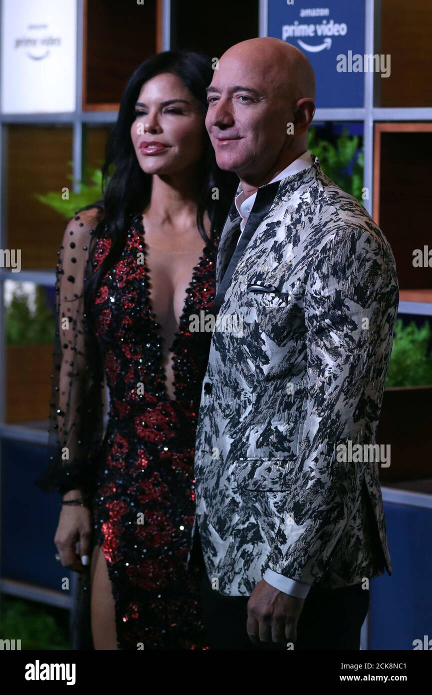 Jeff bezos and lauren sanchez hi-res stock photography and images - Alamy