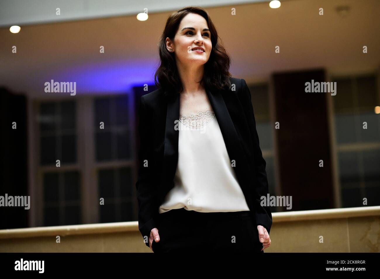 Downton Abbey Cast And Michelle Dockery High Resolution Stock ...