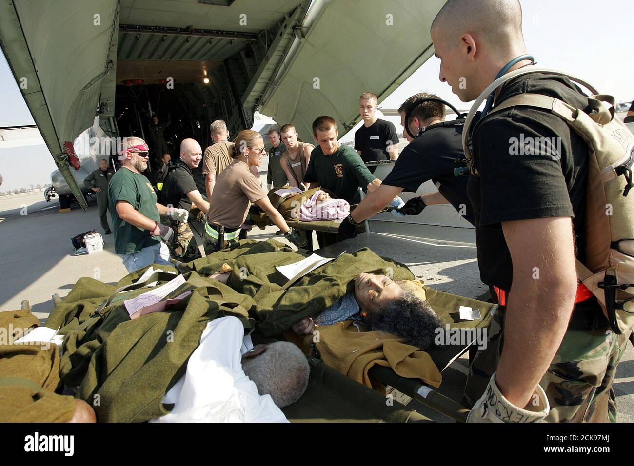 Hurricane katrina rescue flood hi-res stock photography and images - Alamy